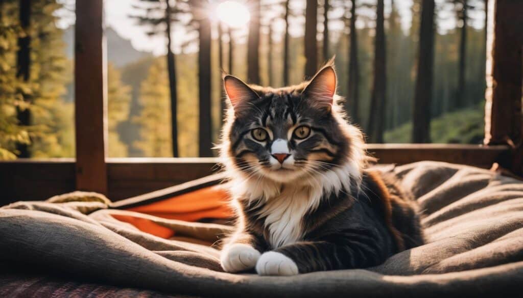 Camping with Cats: 5 Tips to Keep Your Feline Friend Content